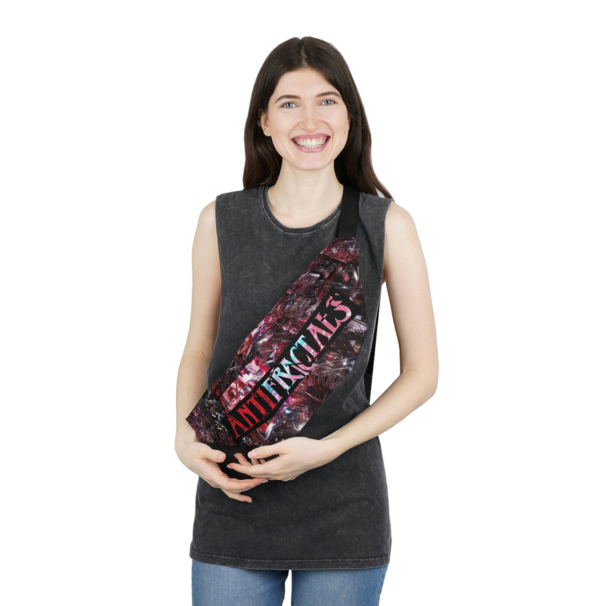 Custom Subtronics Anti Fractals Fanny Pack EDM Merch